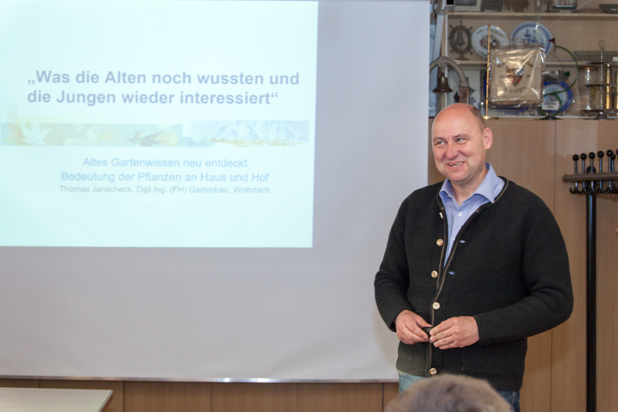 Festvortrag mit Thomas Janscheck - Imkerverein Weiden und Umgebung e. V.